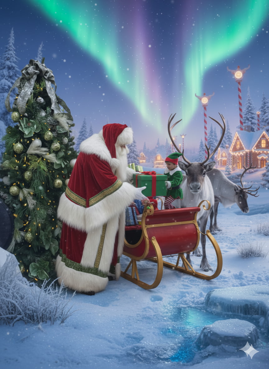 Santa Surprise Visit